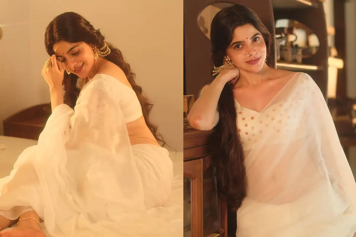 'வெள்ளாவி வெச்சுத்தான் வெளுத்தாய்ங்களா'.. அழகிய சேலையில் நடிகை திவ்ய பாரதி