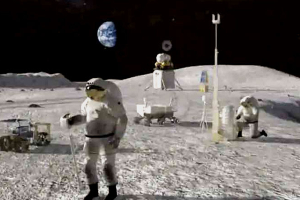 நிலவுக்கு அனுப்பப்படும் விண்வெளி வீரர்களின் பெயர் பட்டியலை ...