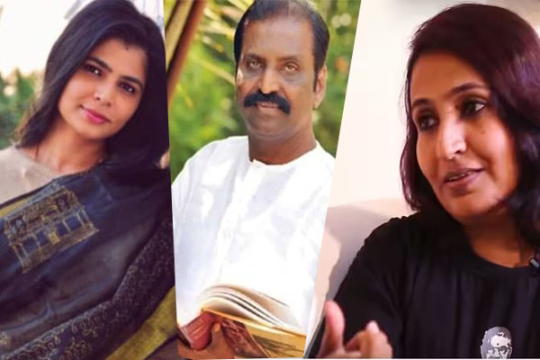 சின்மயி வரிசையில் சிக்கிய மற்றுமொரு பிரபல பாடகி.... இவரையும் விட்டு ...