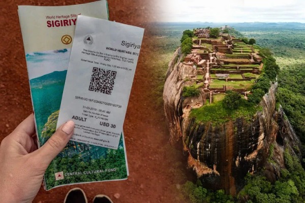 சிகிரியாவை பார்வையிடுவதற்கான கட்டணம் - வெளிநாட்டவர்களுக்கு எவ்வளவு ...