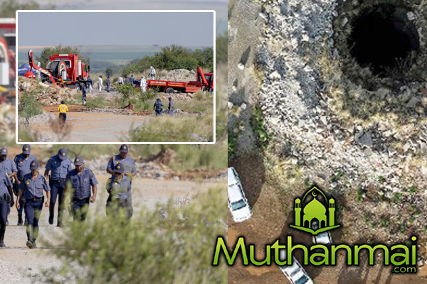 கைவிடப்பட்ட தங்கச் சுரங்கமொன்றிலிருந்து மீட்கப்பட்டுள்ள சடலங்கள் - Muthanmai