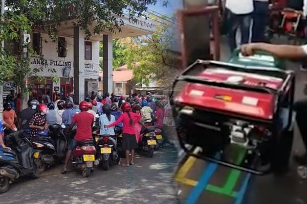 இலங்கையில் உருவான ஜெனெரேட்டர் வரிசை! - ஜே.வி.பி நியூஸ்