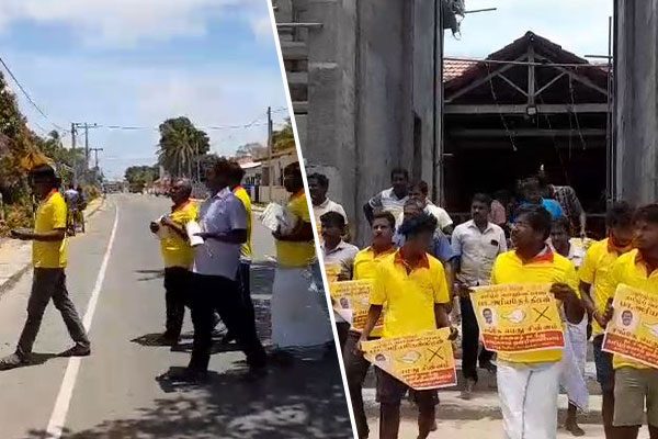 யாழில் பொதுவேட்பாளருக்கு ஆதரவு தெரிவித்து பிரசார நடவடிக்கைகள் ...