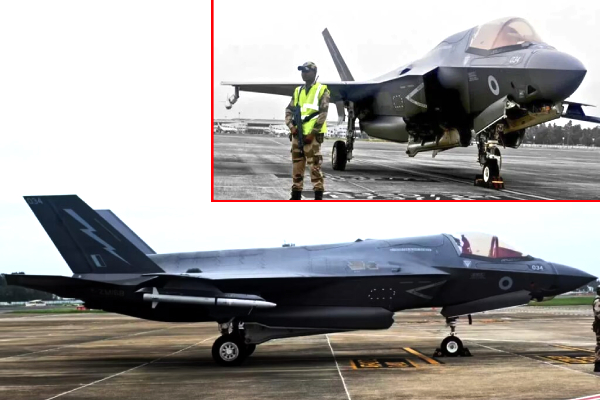 கேரளாவில் சிக்கிய பிரித்தானிய F-35B போர் விமானம் ஹேங்கருக்கு நகர்த்த அனுமதி - லங்காசிறி நியூஸ்