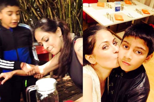 நடிகை சிம்ரனின் மகனா இது? அடையாளம் தெரியாமல் வளர்ந்துட்டாங்களே - மனிதன்