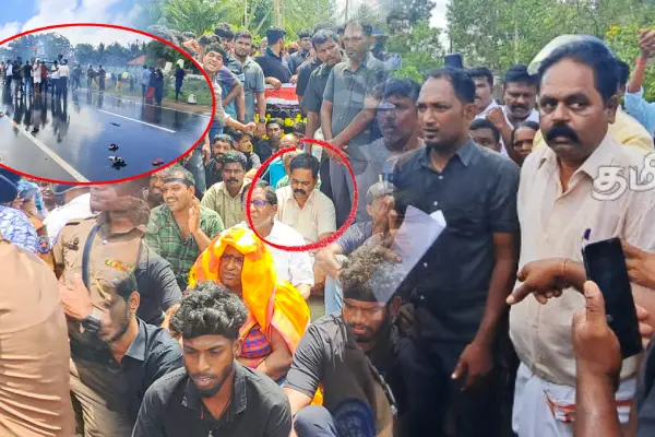 கிளிநொச்சியில் பொலிஸாரது அராஜகம்: சிறீதரன் எம்.பி மீது தாக்குதல் ...