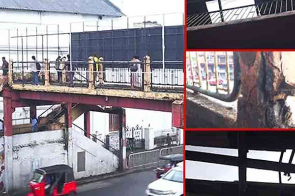 ஆபத்தான நிலையில் மருதானை மேம்பாலம் - ஜே.வி.பி நியூஸ்