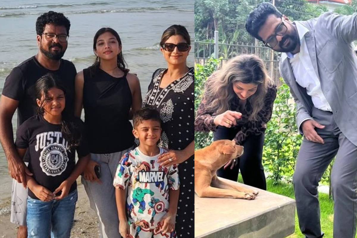 இன்று பிறந்தநாள் கொண்டாடும் நடிகை ரம்பாவின் குடும்ப புகைப்படங்கள்