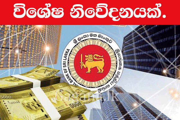 ඔබත් මෙහි මුදල් තැන්පත් කළාද? - අනවසර තැන්පතුවක් ගැන ශ්‍රී ලංකා මහ ...