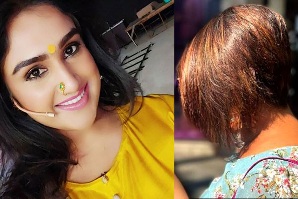 என்னமா இதெல்லாம்! புது ஹேர்ஸ்டைலில் வனிதா விஜயகுமார் - மனிதன்