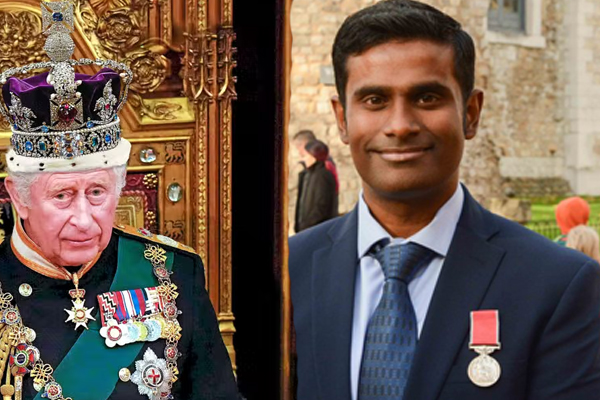 චාර්ල්ස් රජුගේ රාජාභිෂේකයට ආරාධනා ලැබුණු ලාංකික දොස්තර. - ගගන