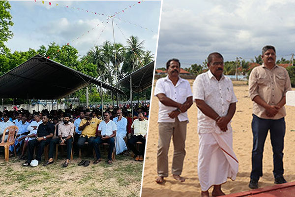 தமிழ் பொது வேட்பாளருக்கு ஆதரவு தெரிவித்து இடம்பெற்ற முதல் பிரசார ...