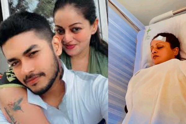 ඉක්මනින් සුව වෙන්න මගේ මැණික.. ආදරණීය සමිතා ගැන සැමියා චිරන්ත හැඩූ ...