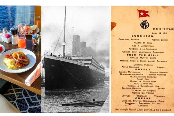 இறால், முட்டை, மட்டன் சாப்ஸ் - கவனம் ஈர்க்கும் 111 வருட டைட்டானிக் ...